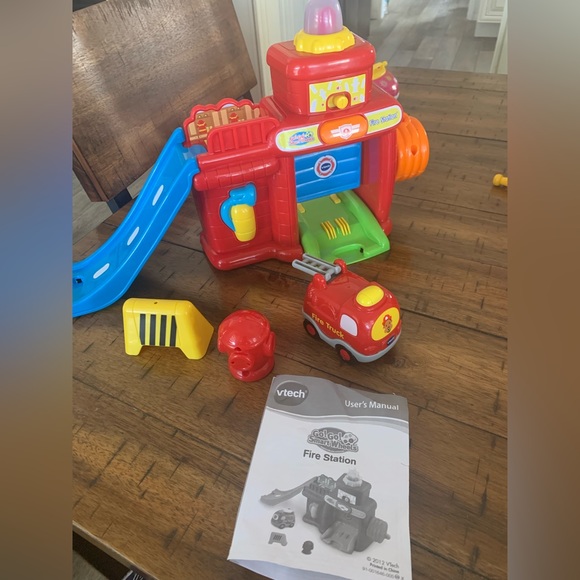 vtech | Toys | Go Go Smart Wheels Fire Stationage 5 Years | Poshmark
